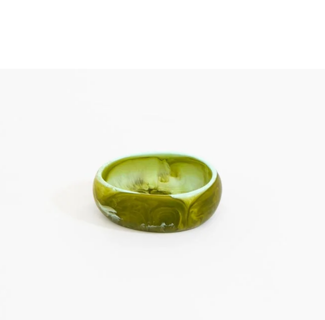 Rock Dish Malachite Small by Dinosaur Designs | Etienne Unley – etienne